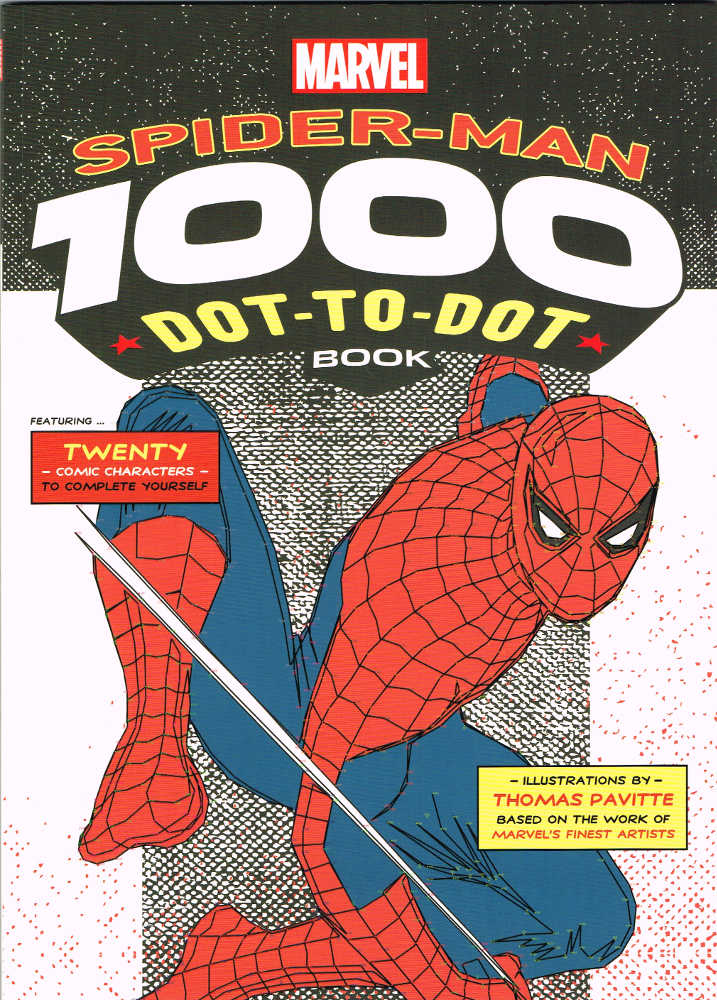 Spider Man 1000 Dot To Dot Book in Comics Books SpiderFan